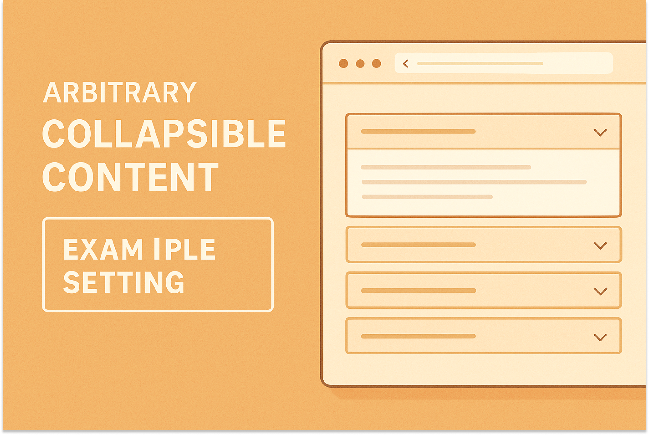 [Dawn] An example of how to set the "Collapsible Content" section of t ...